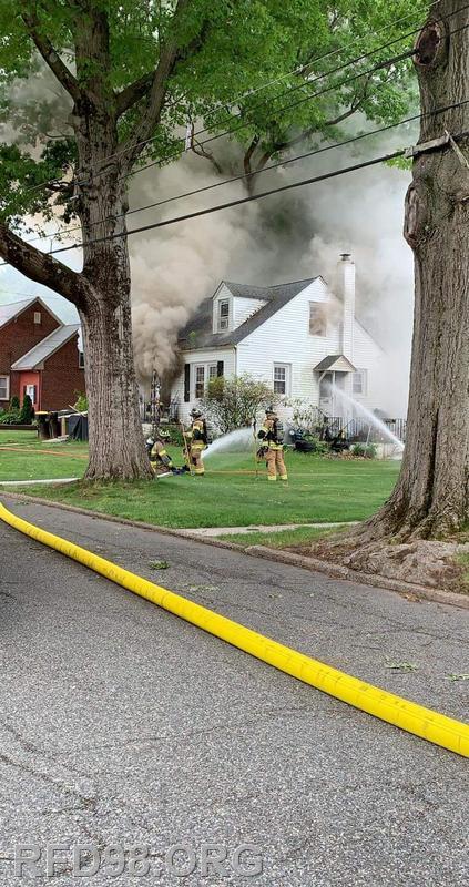Rescue 98 Assists With House Fire and Hazmat Situation - Royersford ...