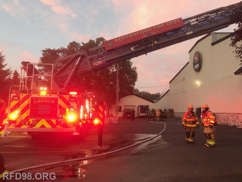 RFD Assists Two Mutual Aid Neighbors - Royersford Fire Department