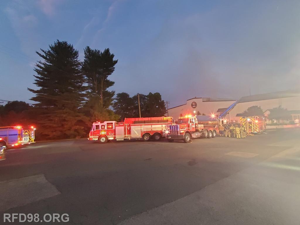RFD Assists Two Mutual Aid Neighbors - Royersford Fire Department